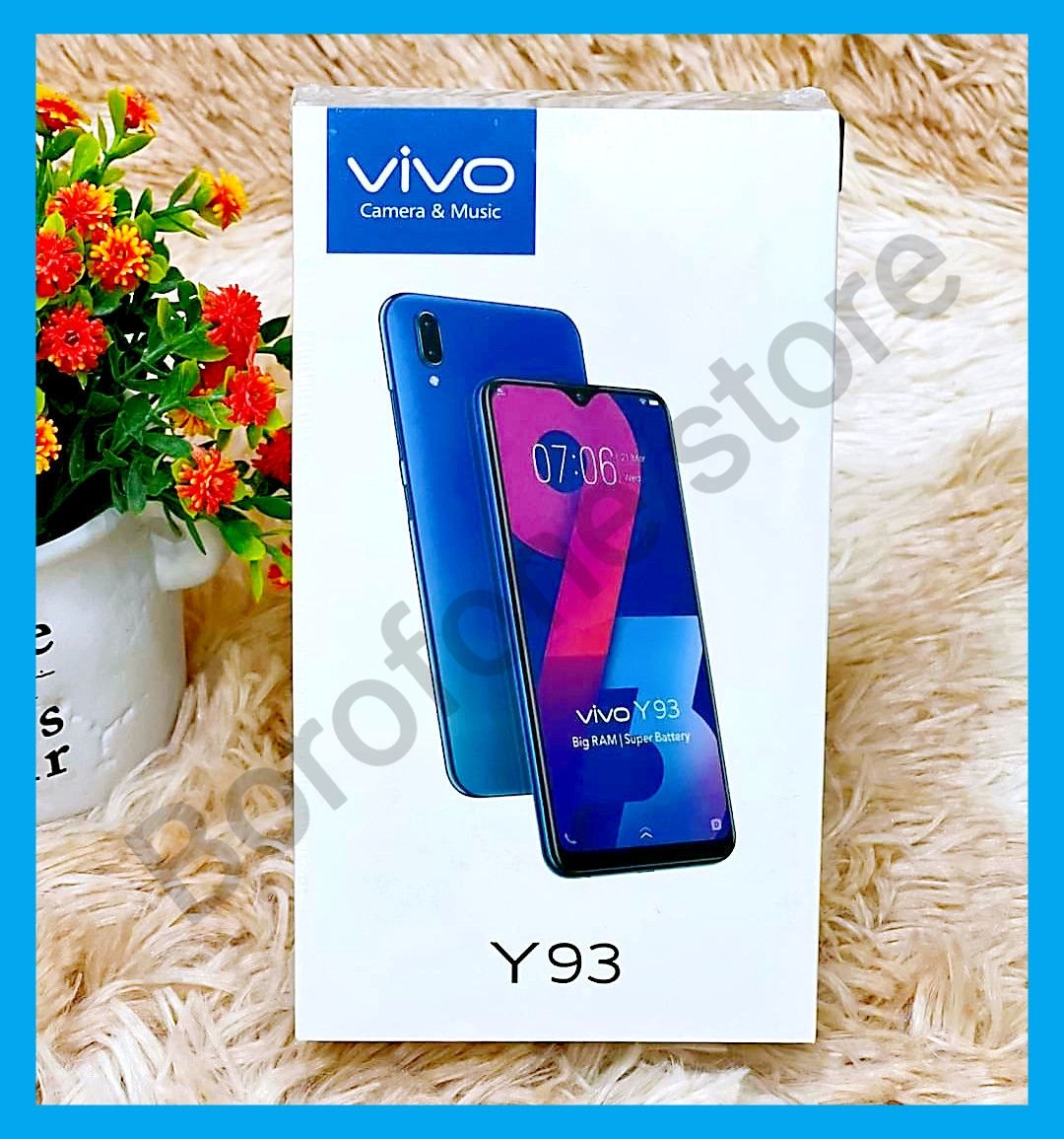 Smartphone รุ่น สมาร์ทโฟน vivo Y93 เครื่องใหม่ Ram8GBRom256GB ความจุแบตเตอรี่ 4030 mAh 6.2 นิ้ว ...