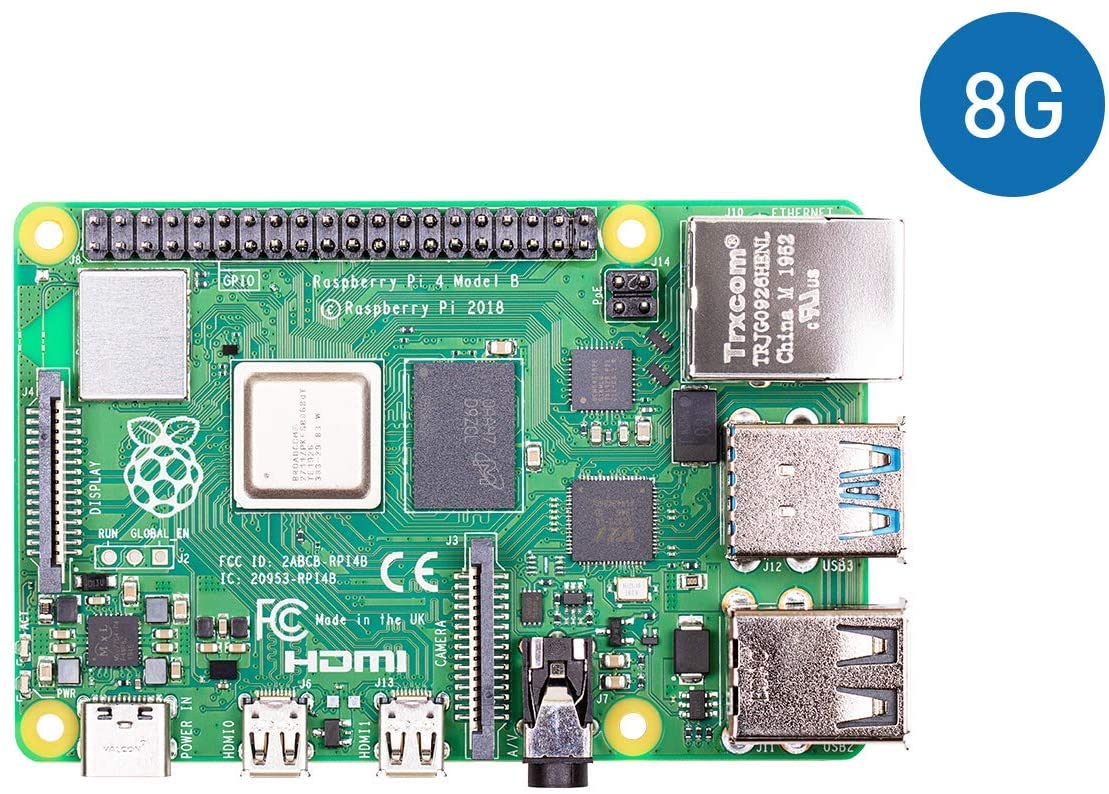【มีสินค้าในสต๊อก】Official Raspberry Pi 4 model B 8G Computer Set ...