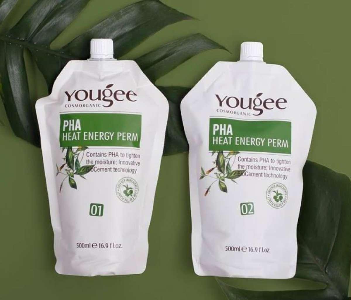 (ยืดยูจี) ครีมยืดผม Yougee ยูจี ยืดผมออแกนิค พีเอชเอ เพิร์ม 500มล. PHA ...