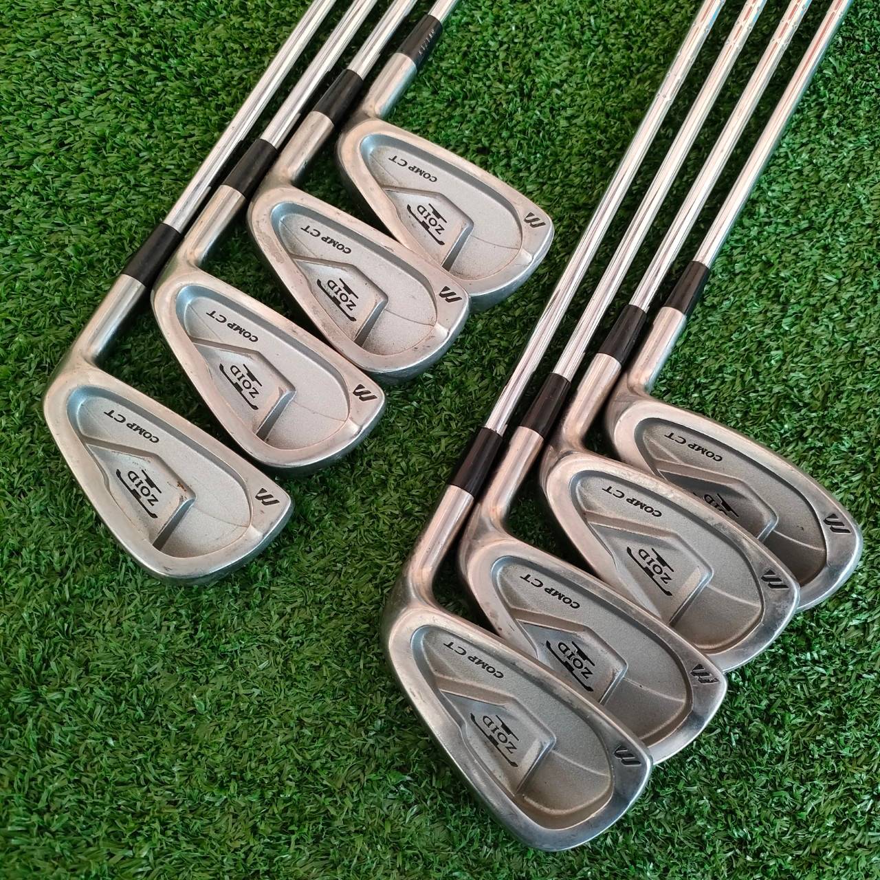 ไม้กอล์ฟสำหรับผู้หญิง ชุดเหล็ก MIZUNO IFAIR SHOT มีเหล็ก 4-9 เเละ PW SW ขาดเหล็ก 7 ก้าน IFAIR ...