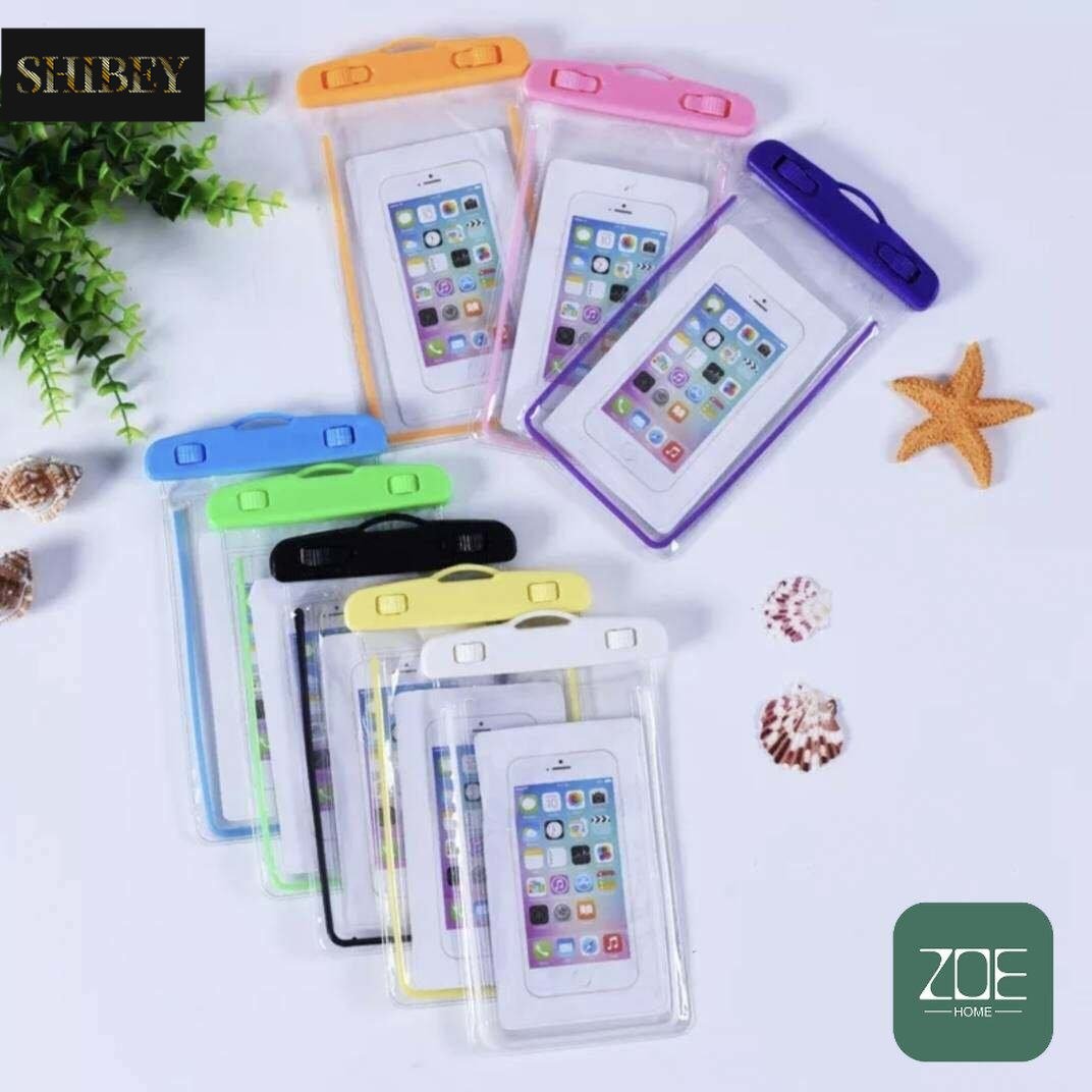 ซองกันน้ำโทรศัพท์ ล็อกแน่นน้ำไม่เข้า เล่นน้ำ ว่ายน้ำได้ ซองกันน้ำพร้อม ...