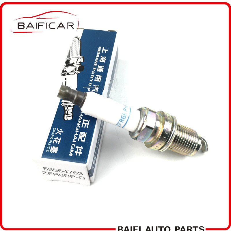 Baificar Brand New Genuine 4 Pcs Spark Plug Set 55564763 For Opel Astra H J Corsa D Insignia ...