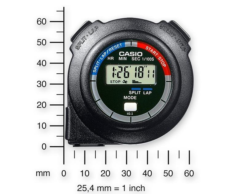 CASIO Stopwatch ของแท้ รุ่น HS-3V-1BRDT HS-3V-1RDT HS-70W-1D (กันน้ำได้ ...