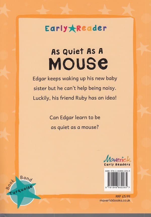 EARLY READER TURQUOISE 7:AS QUIET AS A MOUSE BY DKTODAY - DKTODAY - ThaiPick