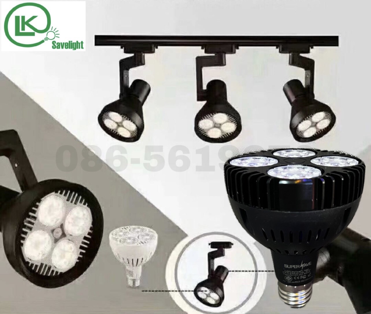 4X RGB หรี่แสงได้ PAR30 PAR38ไฟพาร์ E27 15W 25W หลอดไฟสปอตไลท์ LED โคม ...