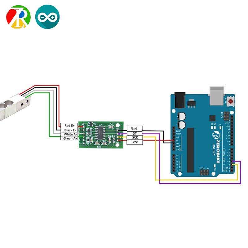 1kg 5kg 10kg 20kg Load Cell and HX711 Combo Pack Kit - Load Cell ...