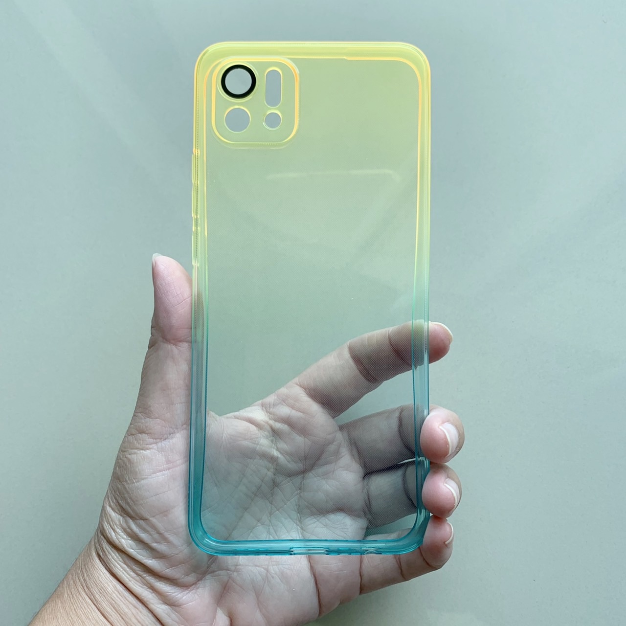 case oppo A16k เคสใสสี เคสแบบนิ่มทั้งตัว เคสกันรอย oppo A16k - onecase ...