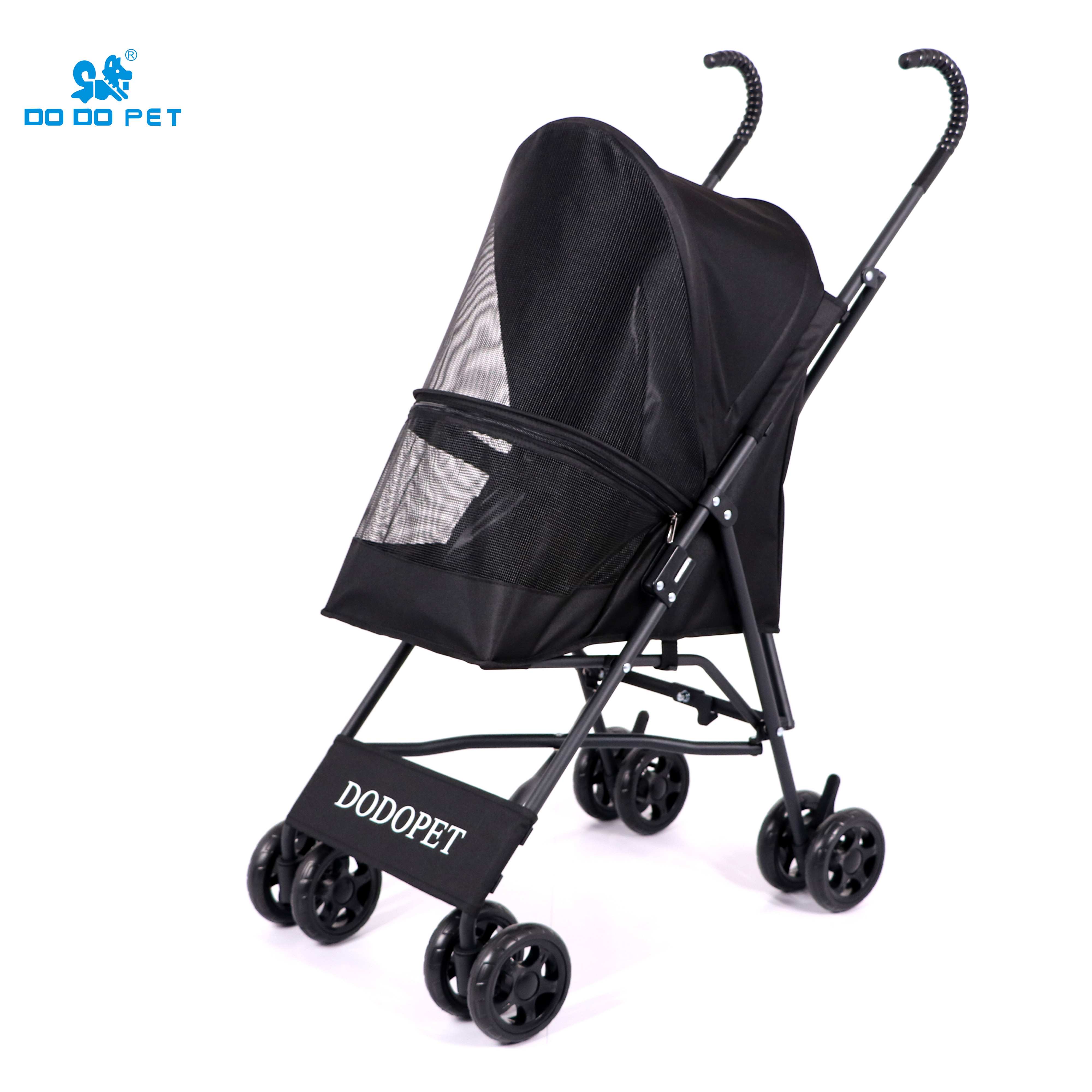 DoDo Pet Stroller รถเข็นสุนัข รถเข็นแมว 4 ล้อ รับน้ำหนักได้สูงสุด 10 ...