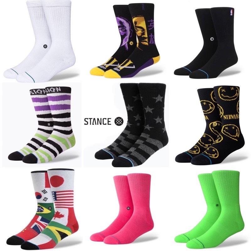 ถุงเท้าแฟชั่น Stance Socks Fashion - Whistle Sports TH - ThaiPick