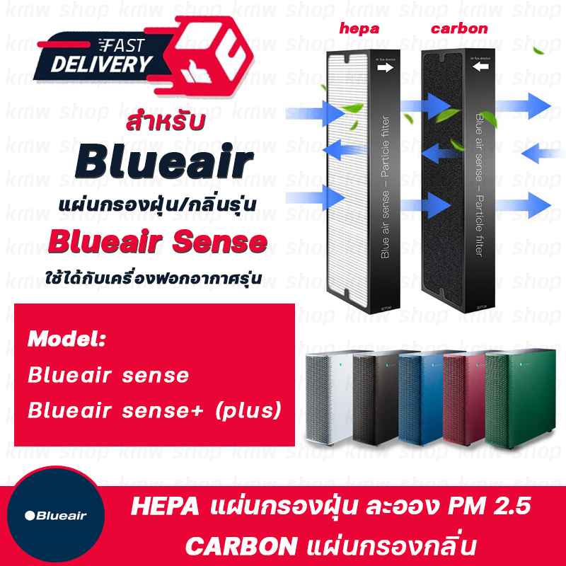 Blueair Sense Filter แผ่นกรอง เครื่องฟอกอากาศ บลูแอร์ ไส้กรองชนิด ...