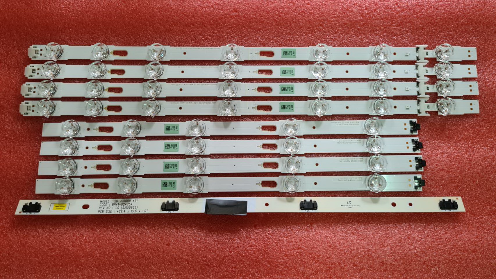 หลอดไฟ LED BACKLIGHT Samsung (แบล็คไลท์ ซัมซุง) รุ่น UA43MU6103K ...