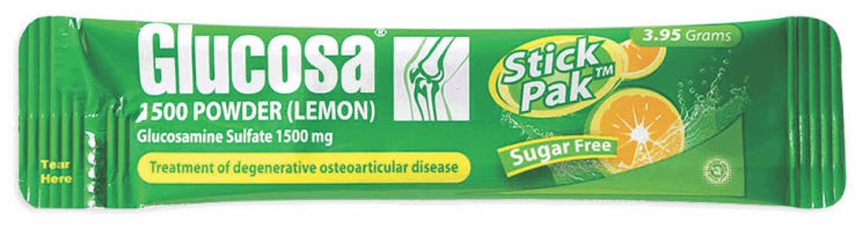 (1กล่อง) กลูโคซ่า Glucosa 1500 mg ชนิดผง รสมะนาว 30ซอง - WRRTPHARMA ...