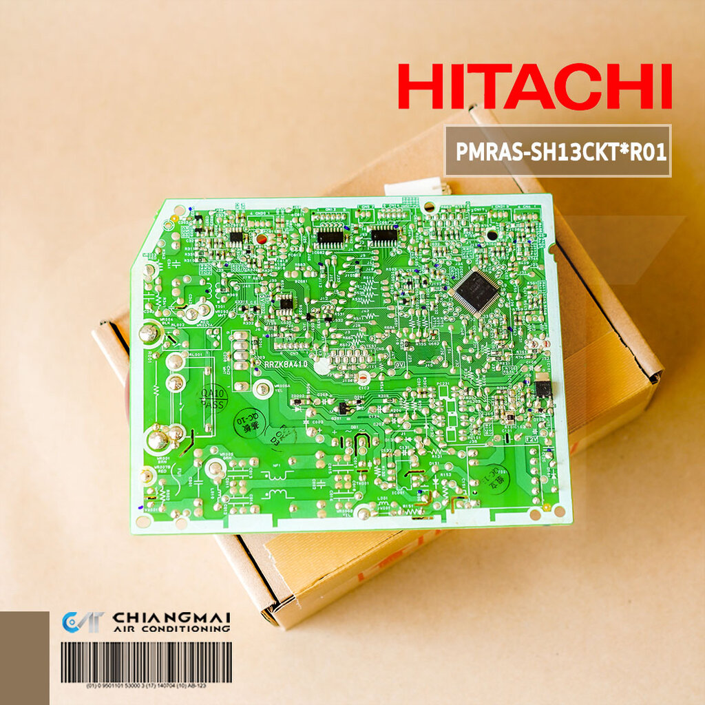 PMRAS-SH13CKT*R01 แผงวงจรแอร์ Hitachi แผงบอร์ดแอร์ฮิตาชิ แผงบอร์ดคอยล์เย็น รุ่น RAS-KH13CLT ...