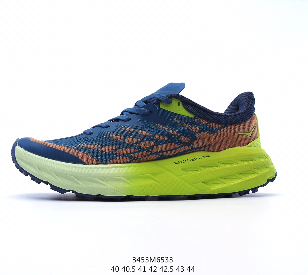 Original HOKA Mens Speedgoat 5 รองเท้าวิ่ง เทรล หน้าเท้ากว้าง พื้น ...