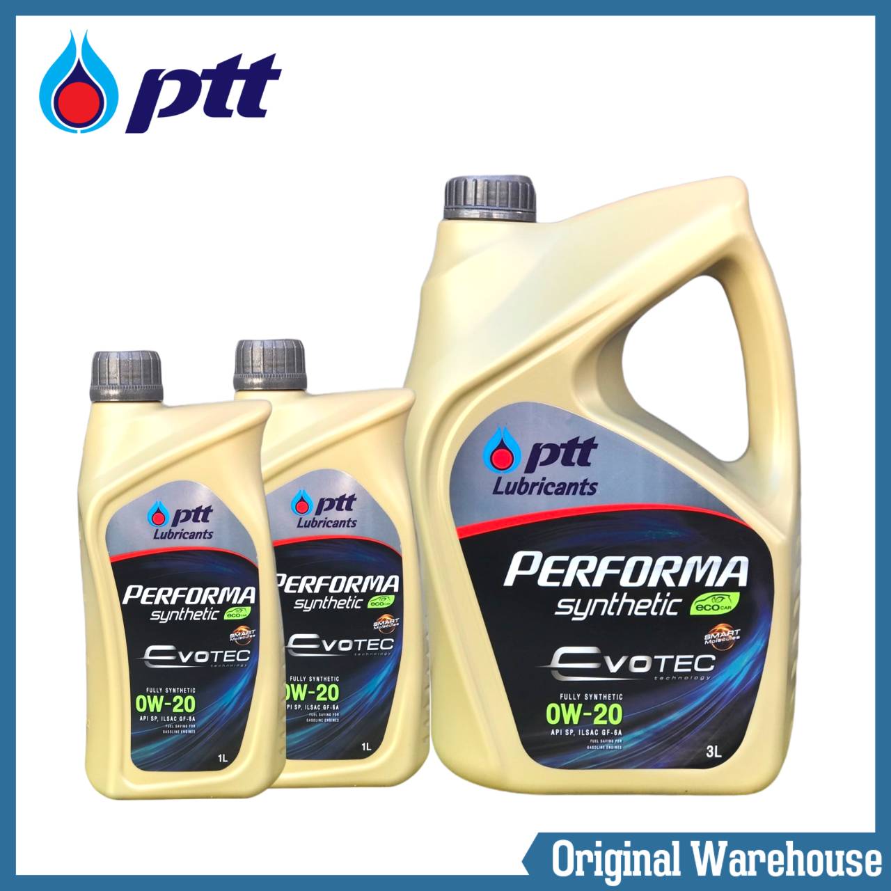 PTT Performa SuperSynthetic น้ำมันเครื่องเบนซินสังเคราะห์แท้ ปตท เพอร์ ...