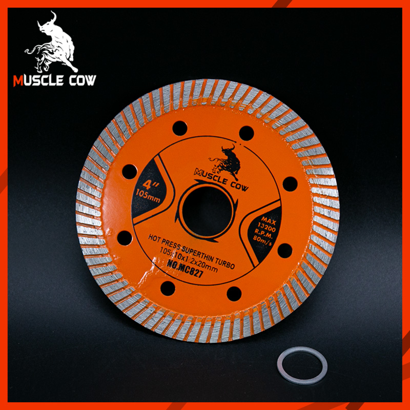 MUSCLE COW ใบตัดเพชร 4 หนา 1.2 mm. ใบตัด แผ่นตัด ใบเพชร แข็งแรง ทนทาน ...