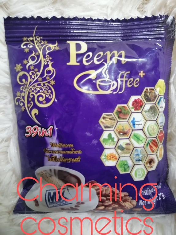 //1ห่อ15ซอง// Peem Coffee ภีม คอฟฟี่/กาแฟภีม/กาแฟสมุนไพร 39in1 | Lazada ...