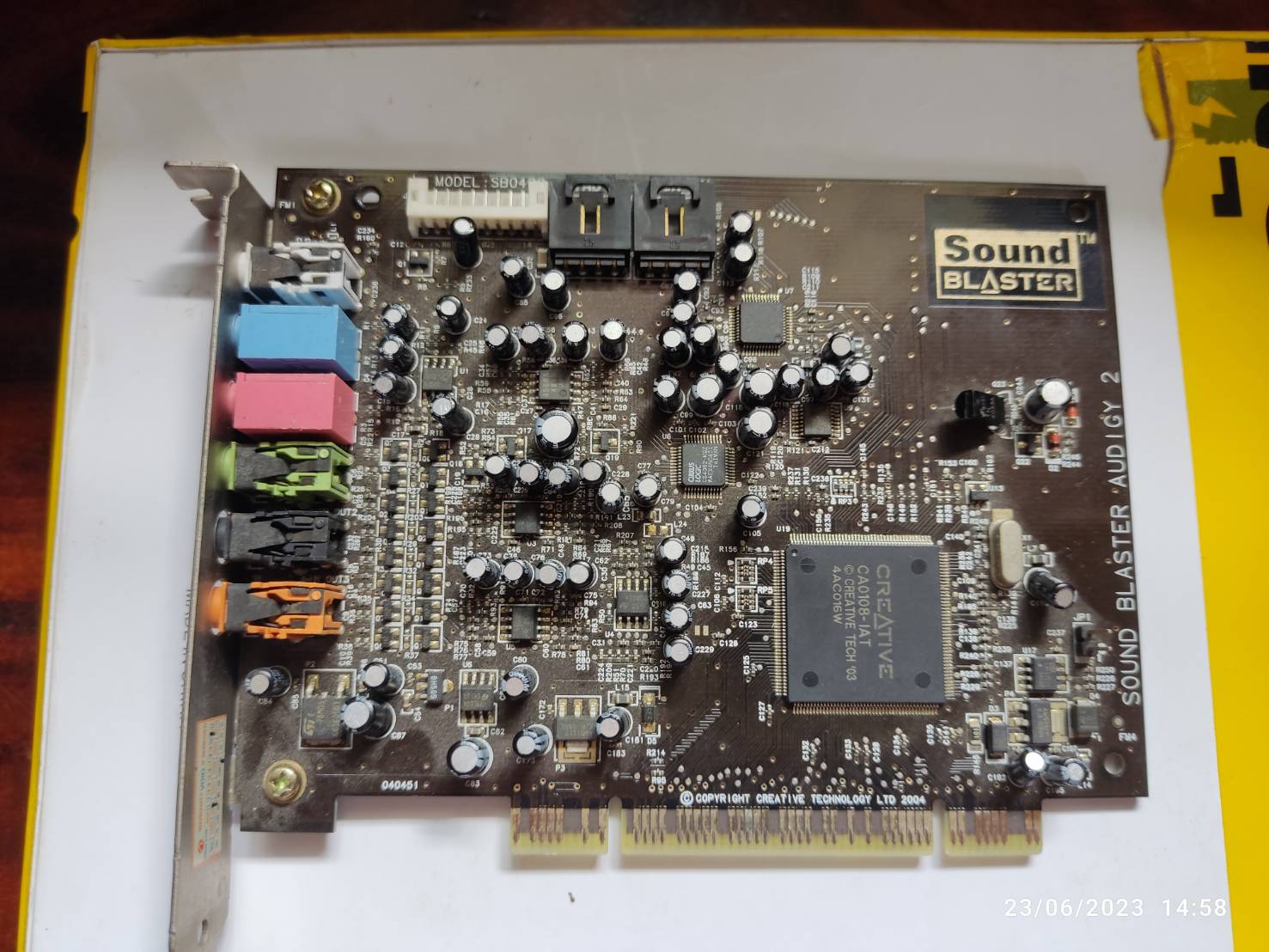 Sound Card Creative SB0400 - DOCNUU - ThaiPick