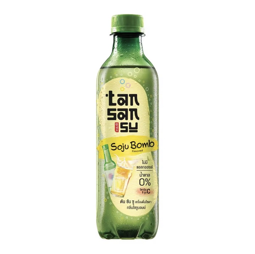 tun sun shu ตัน ซัน ซู 360ml. 2ขวด 6ขวด เครื่องดื่มโซดา กลิ่นโซจูบอมบ์ กลิ่นโซจูโยเกิร์ต ...