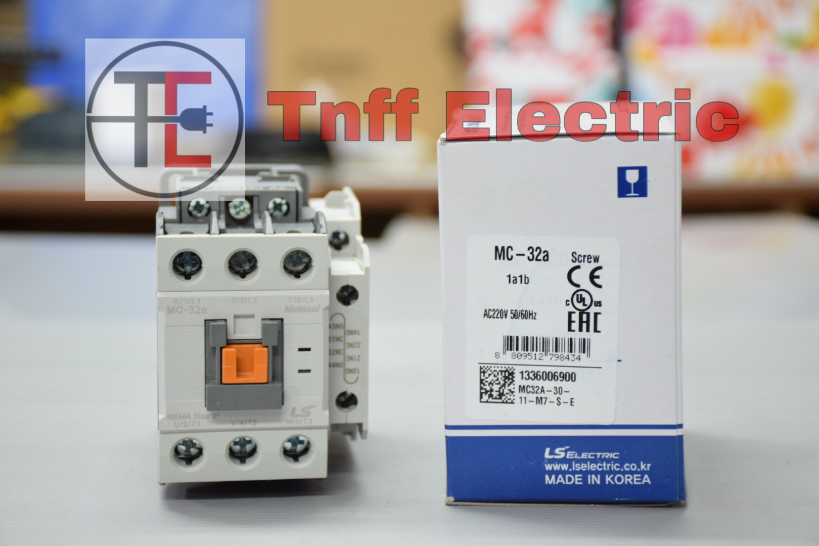 LS MC-32a 1a1b 220VAC (Metasol) Magnetic Contactor แมกเนติกคอนแทคเตอร์ ...