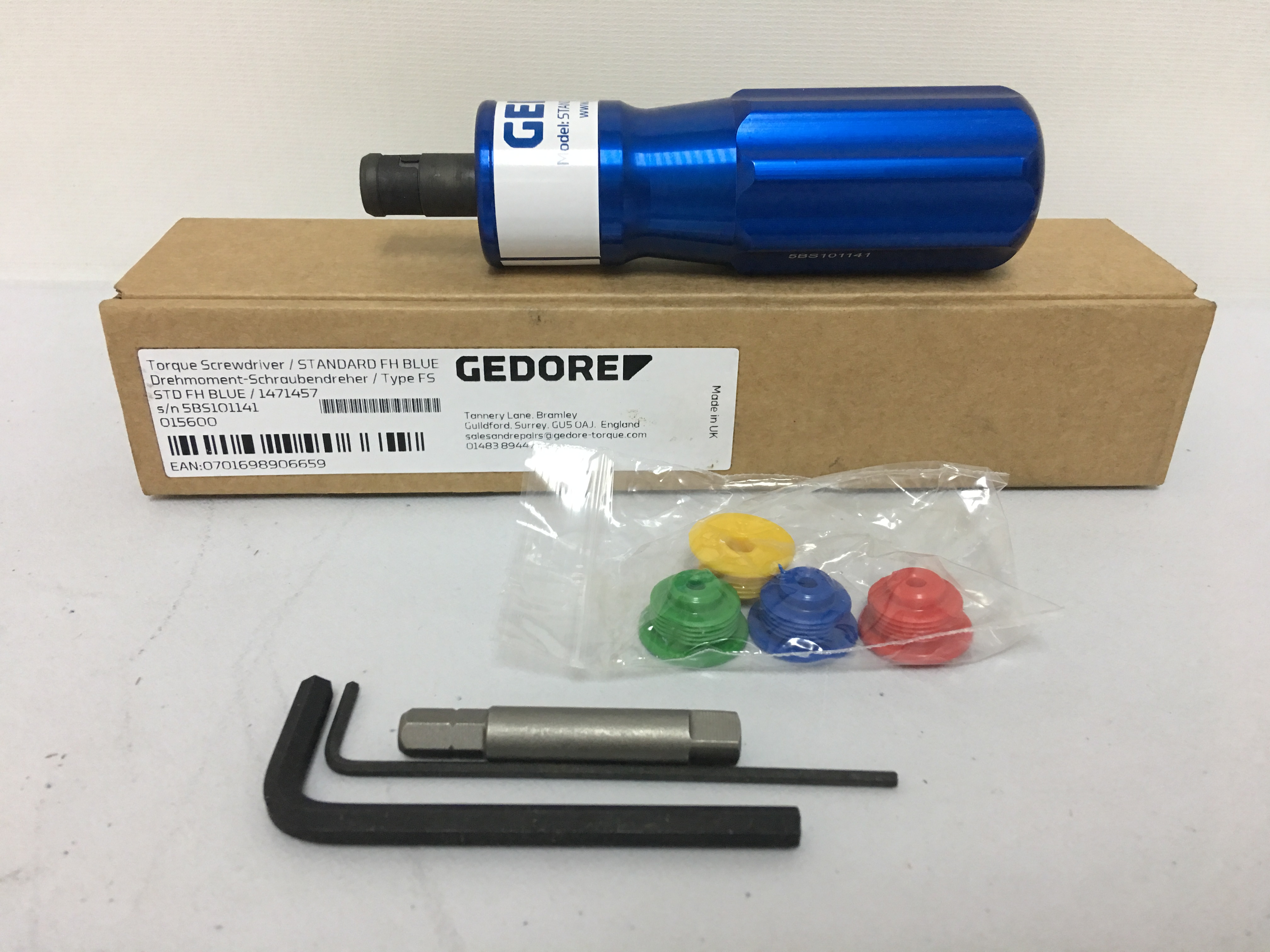 GEDORE Torque Screwdriver Standard (015600) FH BLUE สินค้าใหม่ พร้อมส่ง ...