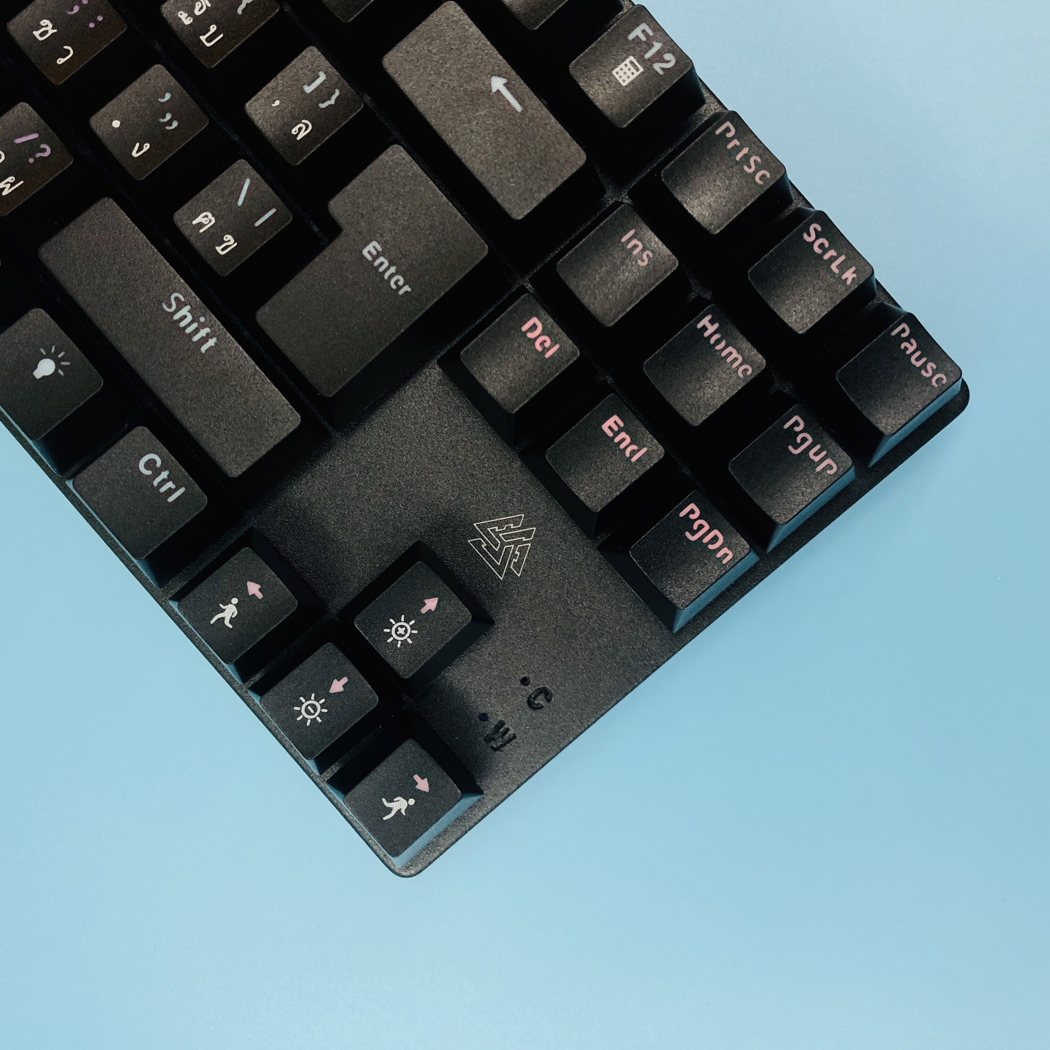 คีบอร์ด EGA Type K102 Lite TKL 80 Gaming Keyboard Mechanical Switch คี ...