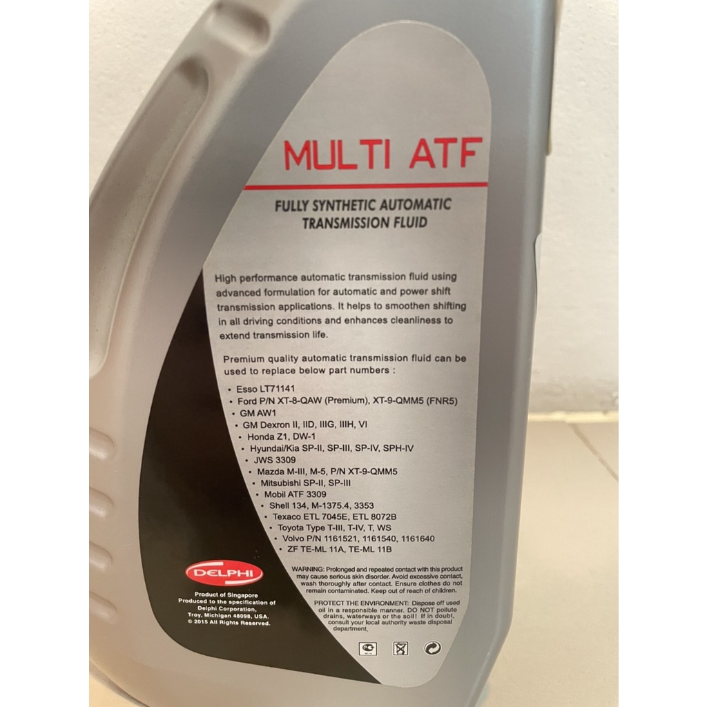 SALE DELPHI นํ้ามันเกียร์ ออโต้ MULTI ATF สำหรับรถ MINI R53 R56 R60 ...