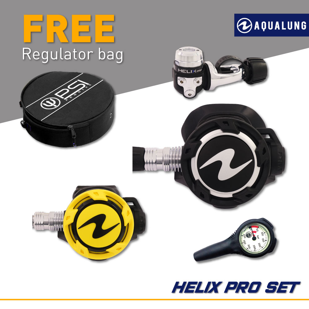 AQUALUNG - New Helix Pro Set - Regulator full Set - ชุดอุปกรณ์หายใจ ...