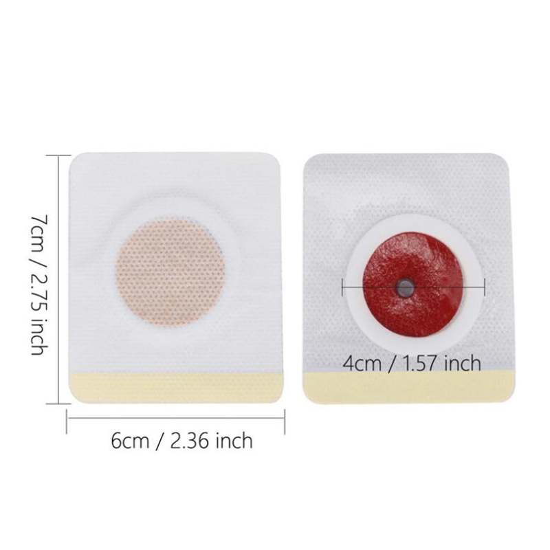 1050pcs Chinese Medicine Weight Loss Navel Sticker Magnetic Slim Detox ...
