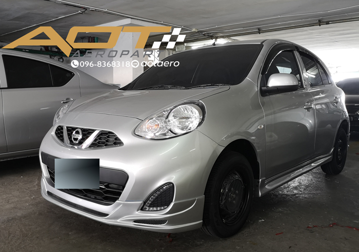 ชุดแต่ง Nissan March ปี2013-ปัจจุบัน รุ่น EURO - AOT aeropart - ThaiPick