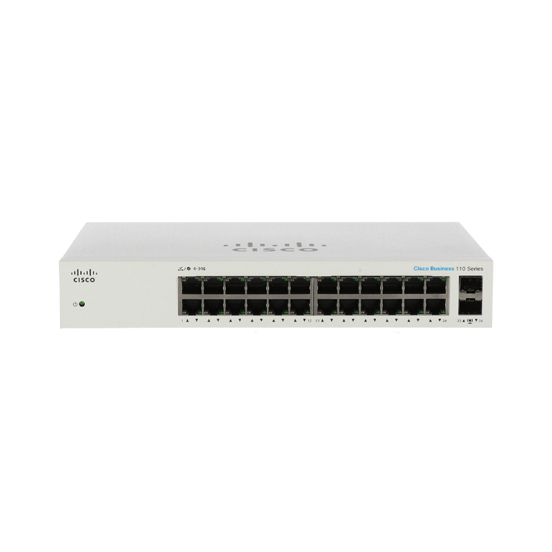 Gigabit Switching Hub 24 Port CISCO CBS110-24T-EU (112 SFP) - A0137796 ...