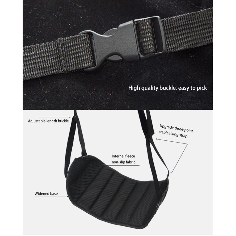 Comfy Hanger Travel Airplane Footrest Hammock Premium Memory Cotton ...