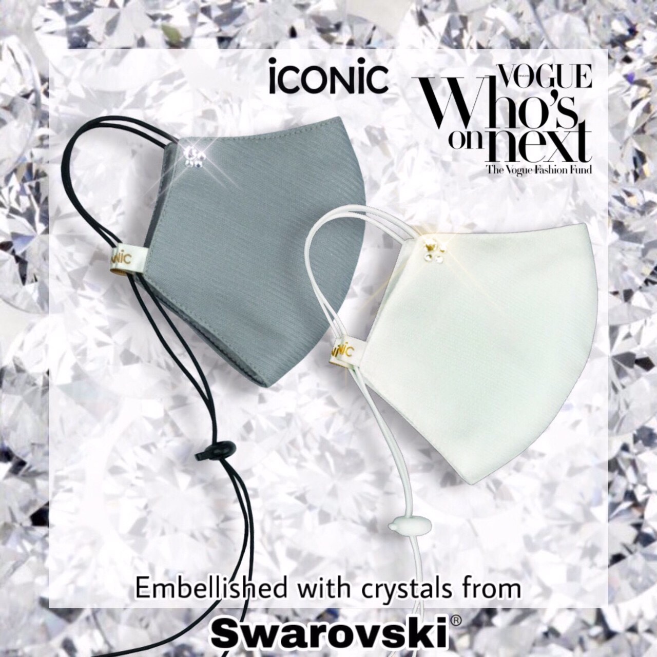 iCONiC x VOGUE SPARKLING MASK Limited Edition SPECIAL 1 SET2PCS 5811 สี ...