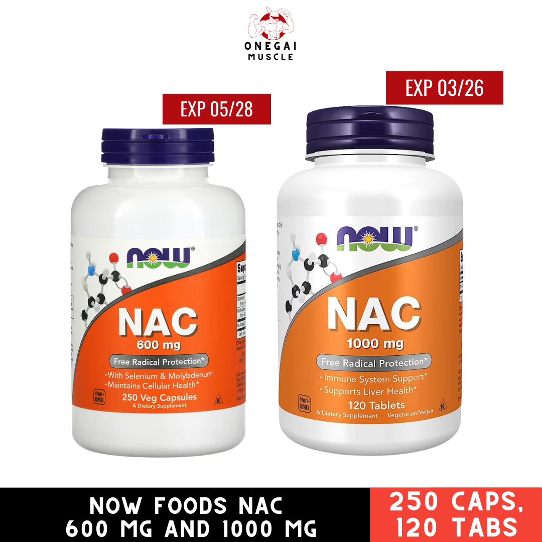 Now NAC 600 mg, 1000 mg 100/250 Veg Capsules | Lazada.co.th