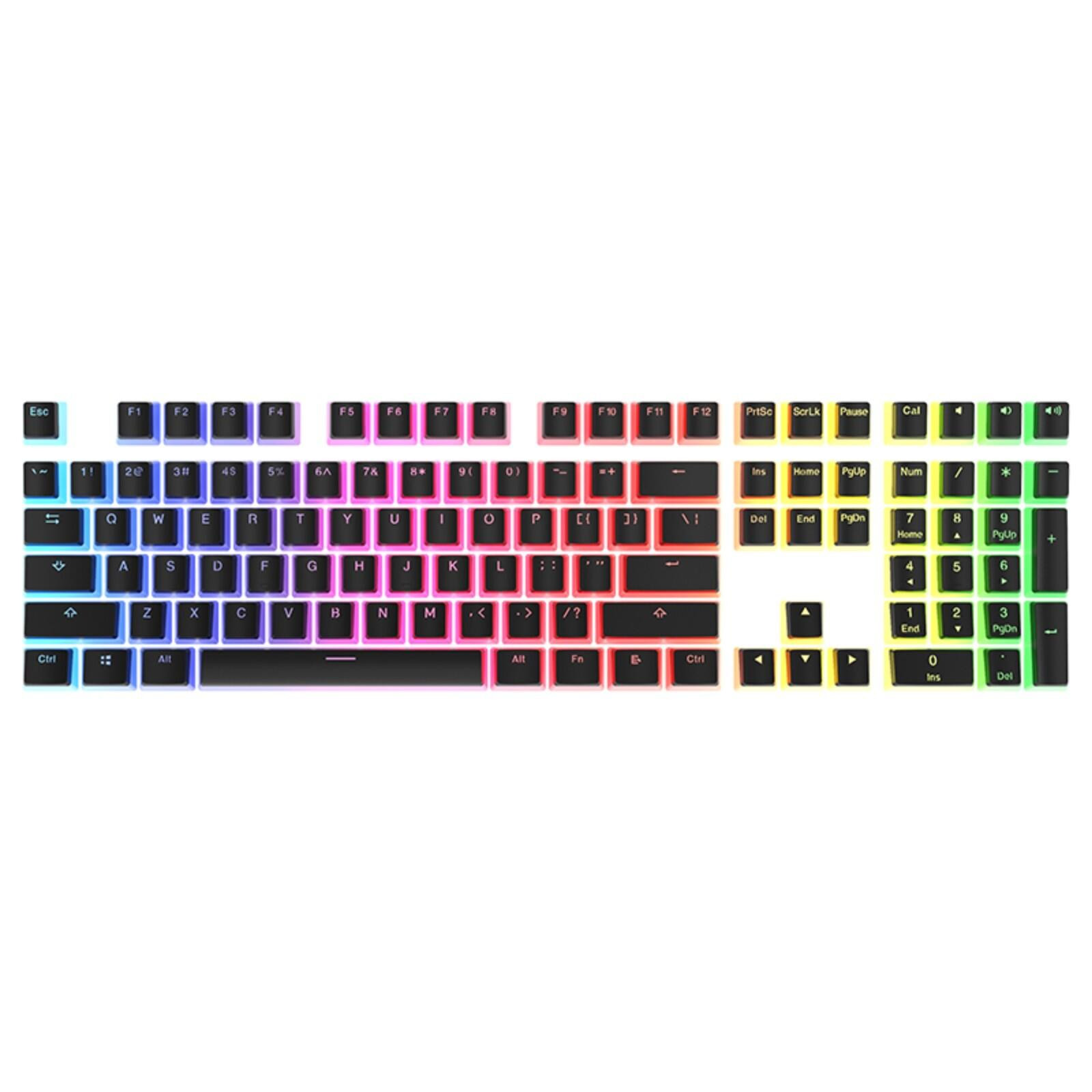 Keyboard Keycap Ome Height Key Pb-t Keycap Set Color Mechanical ...