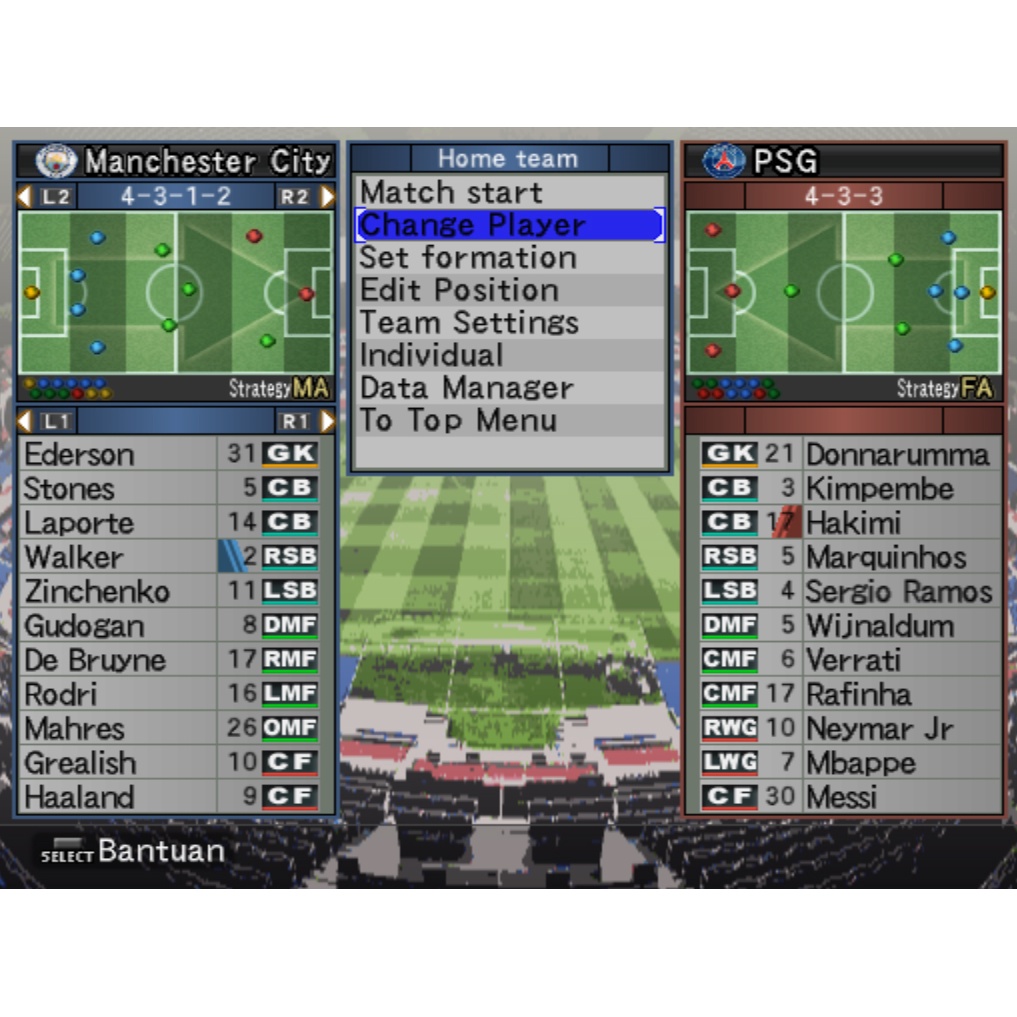 แผ่นเกมส์ Winning Eleven 2023 ฮาแลนด์นูเญซเลวานดอฟสกี้ ย้ายแล้ว ภาษา ...