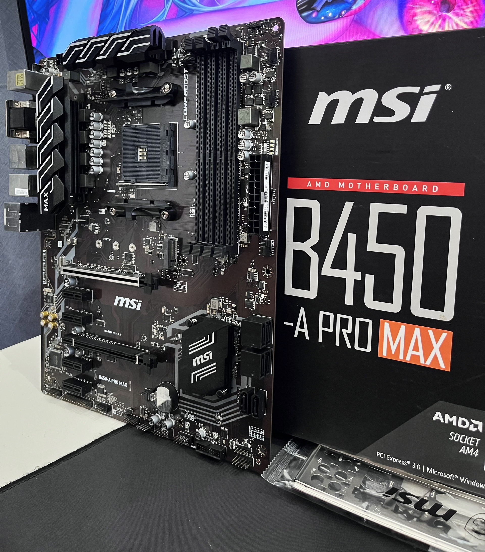 พร้อมส่ง Mainboard MSI B450-A PRO MAX AM4 - MYPC-Update - ThaiPick
