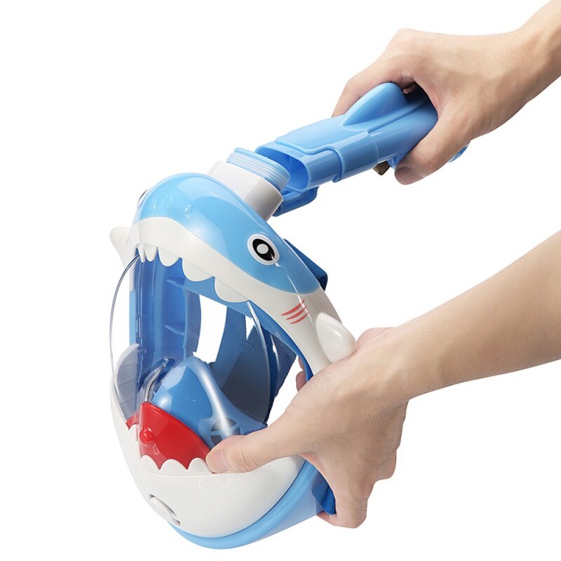 Pro Kids Scuba Diving Mask Full Face Snorkeling Mask Underwater Anti ...