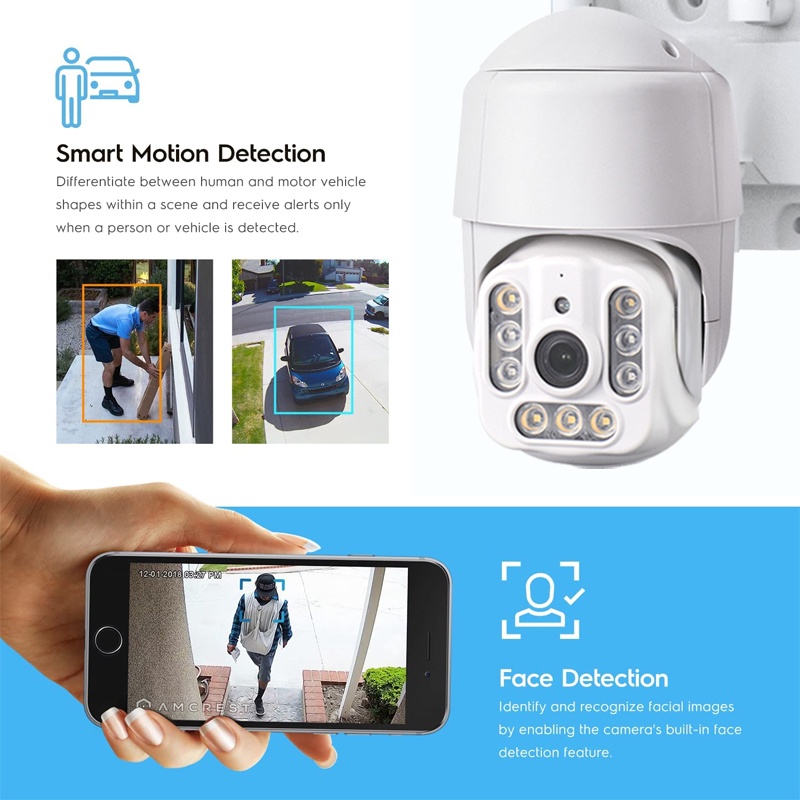 V380 Pro 360 องศา 1080P FHD Wi-Fi กล้อง กล้องวงจรปิด IP Security Cam IR ...