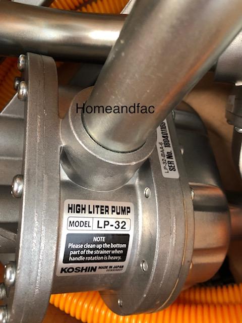 Oriental Koshin ที่ควงน้ำมัน แบบมือหมุน ORIENTAL KOSHIN รุ่น LP-32 มือควงน้ำมัน ปั๊มมือหมุน ...