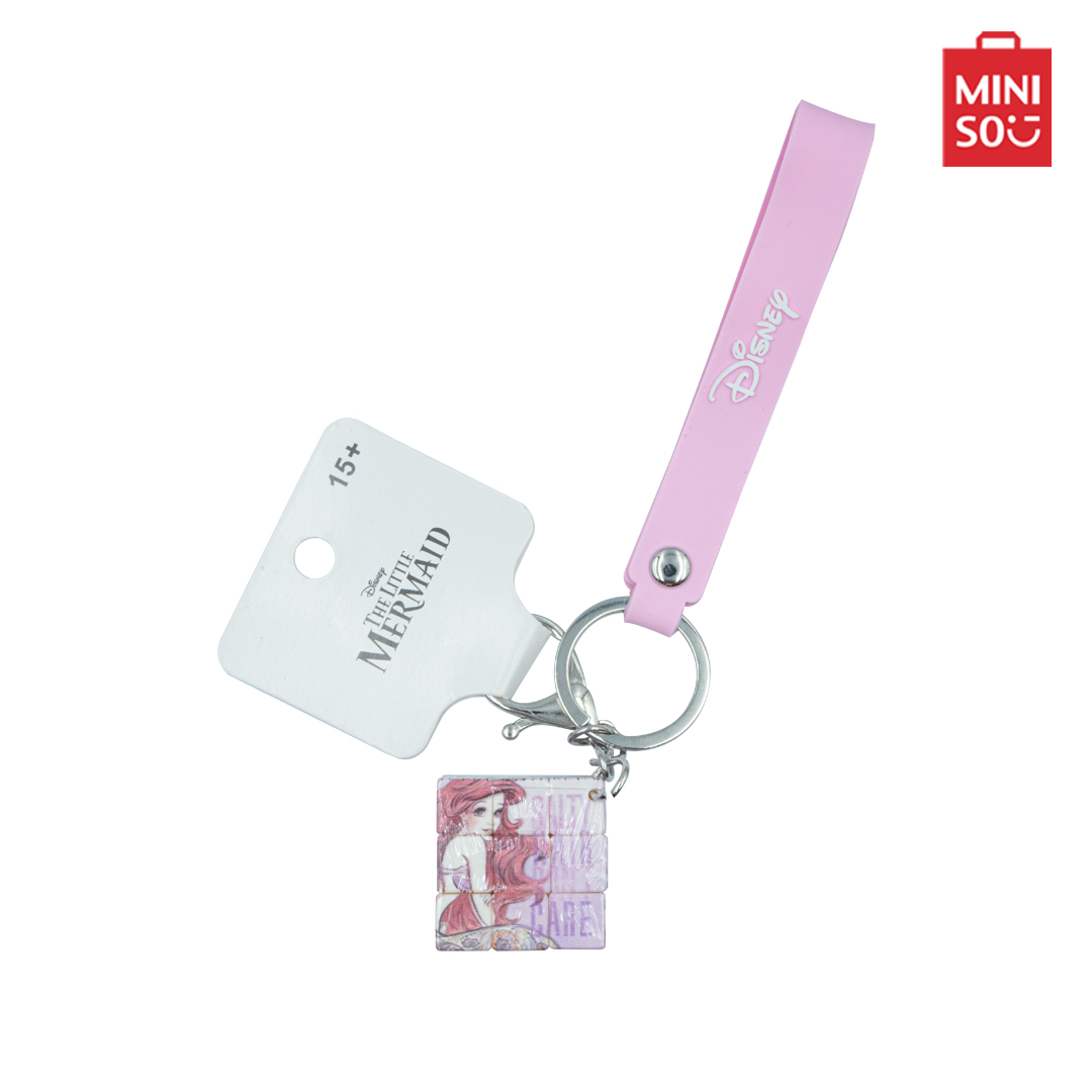 MINISO พวงกุญแจ ของเล่น มินิรูบิค คอลเลคชั่น Disney The Little Mermaid ...