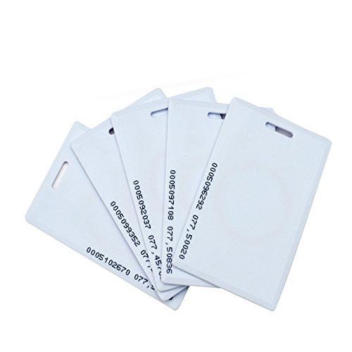 ID 1.8mm EM4100 TK4100 125khz RFID Access Control Card Sticker Token ...