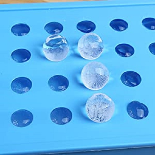 พิมพ์ซิลิโคนวงกลมจิ๋ว 40 ช่อง Mini Ice Ball Molds 40 Cavity Baking Food ...