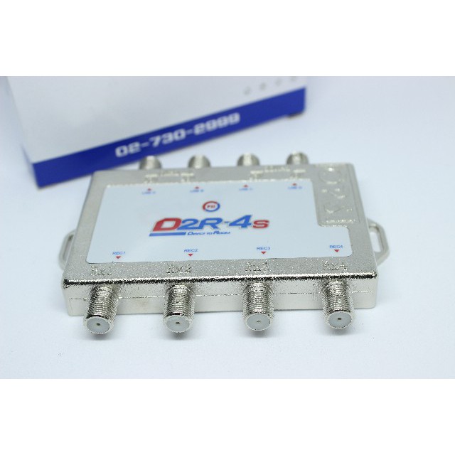 PSI Multiswitch D2R-4 มัลติสวิทซ์ เข้า 2ออก 4 ใช้แยกสัญญาณเพื่อเพิ่มจุด ...