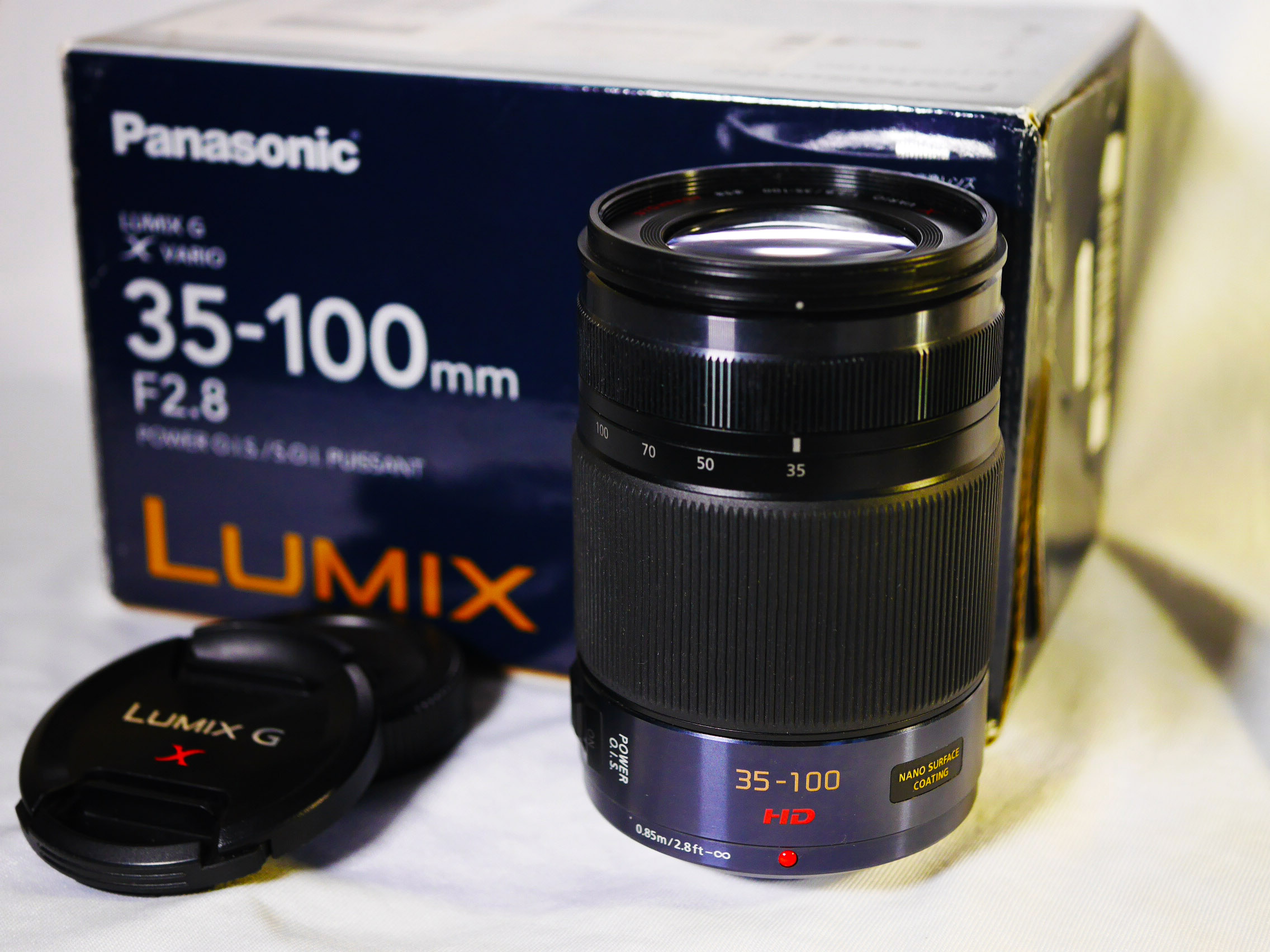 Panasonic LUMIX G X VARIO 35-100mm F2.8 ASPH. POWER O.I.S. เลนส์ telephoto เกรด Premium ตัว Top ...