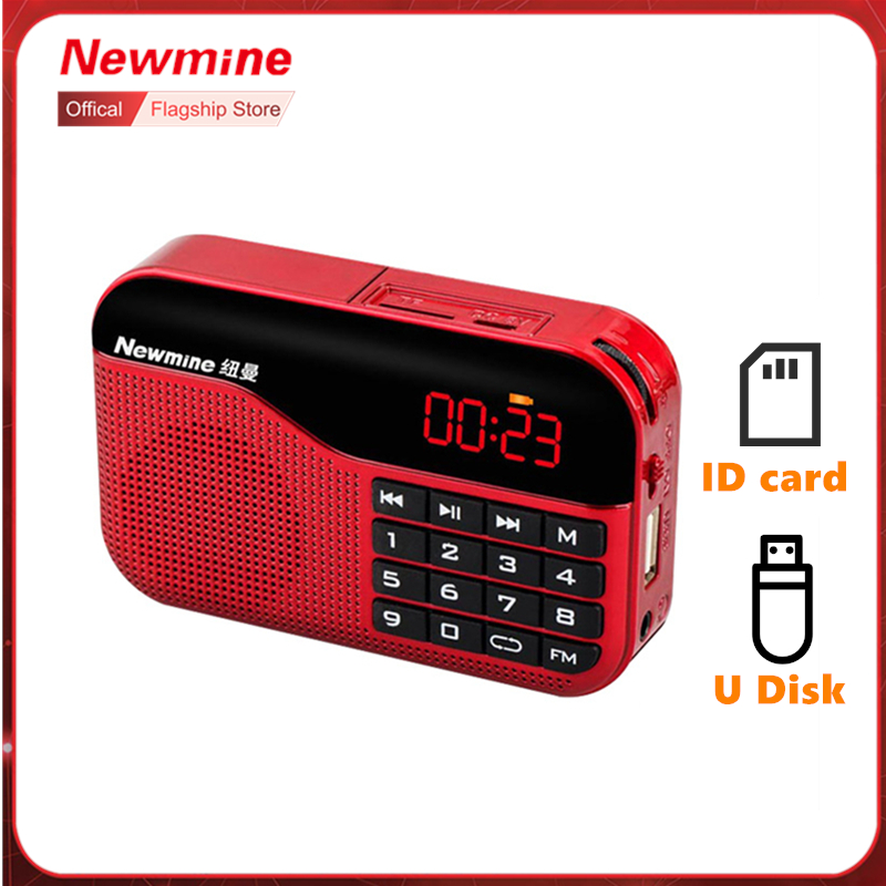 Newmine N63 Mini Radio Walkman Player for the Elderly Portable ...