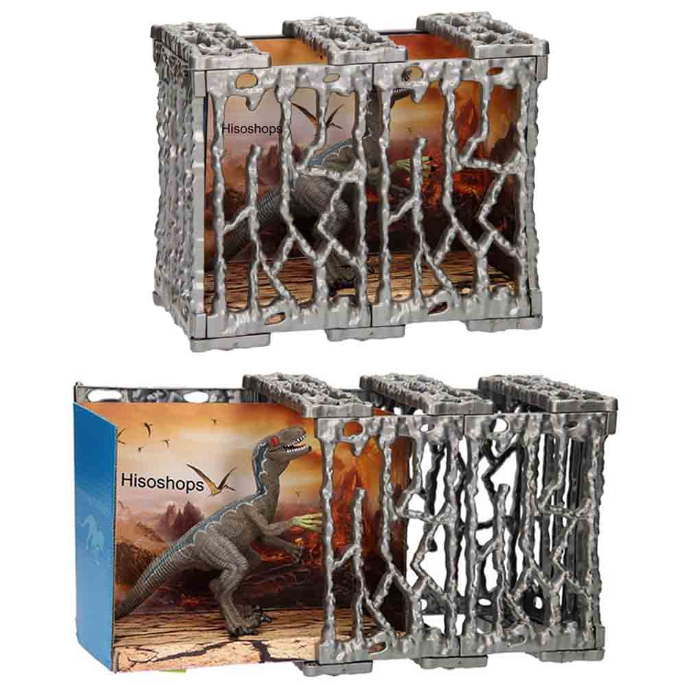 JURASSIC WORLD DINOSAUR CAGE TOY โมเดลกรงไดโนเสาร์อยู่ในกรง สีสันสวยงาม ...