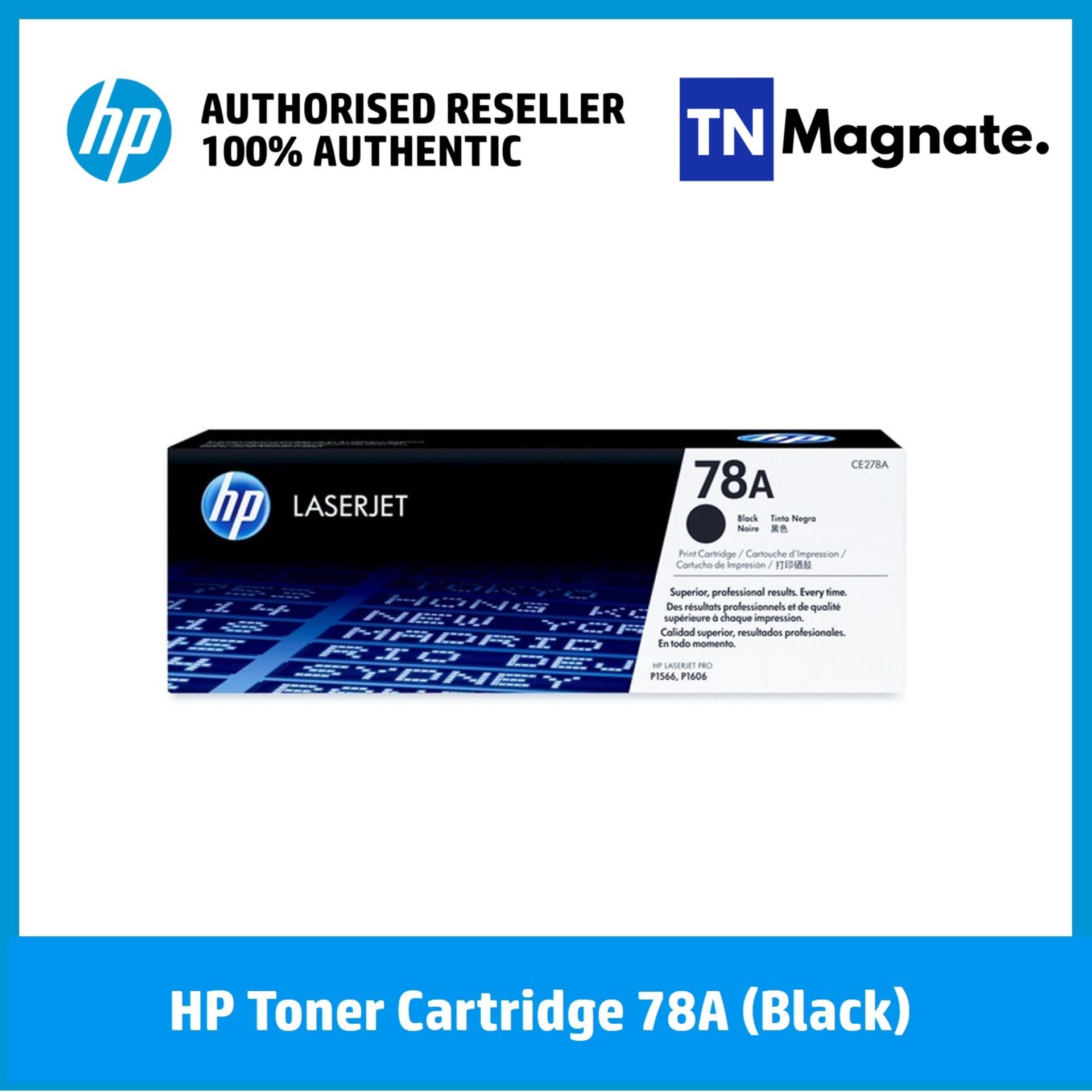 [หมึกพิมพ์] HP Toner Cartridge 78A CE278A (Black) - TNM Online - ThaiPick