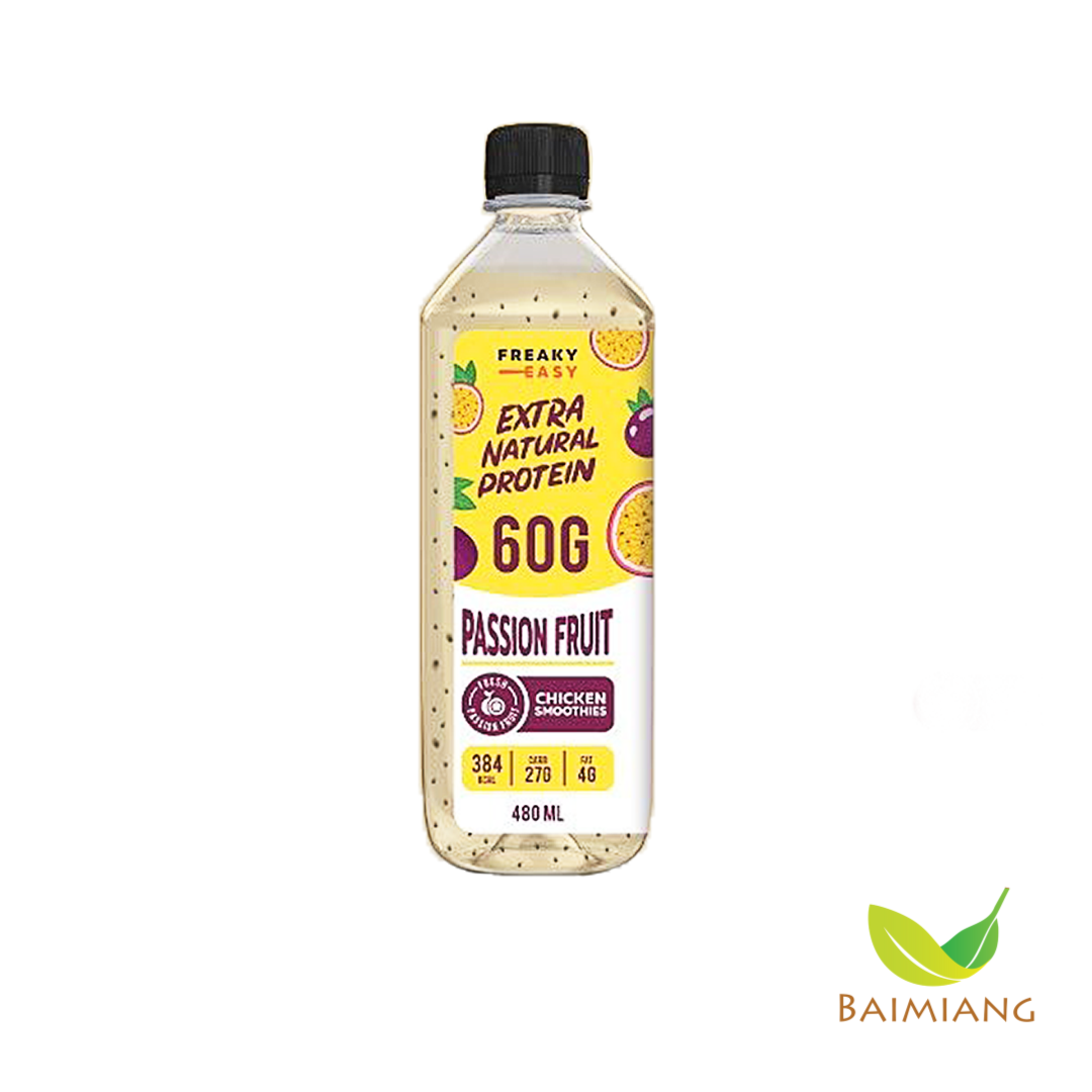 (Pre-Order) Freaky Easy อกไก่ปั่นรส เสาวรส โปรตีน 450 ml. (03865) - IEL ...