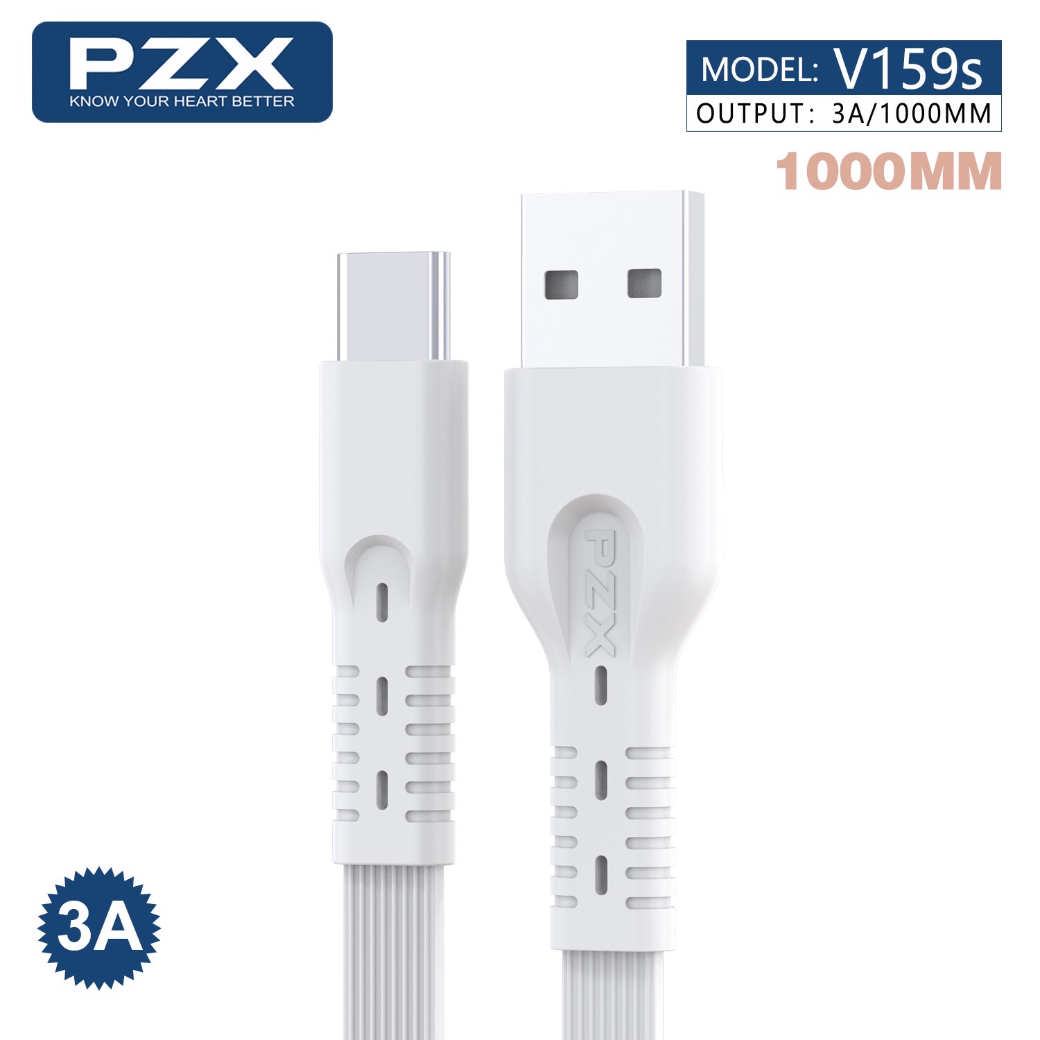 สายชาร์จ 3A สาย USB PZX V157 V158 V159S Quick charge Data Cable ชาร์จ ...